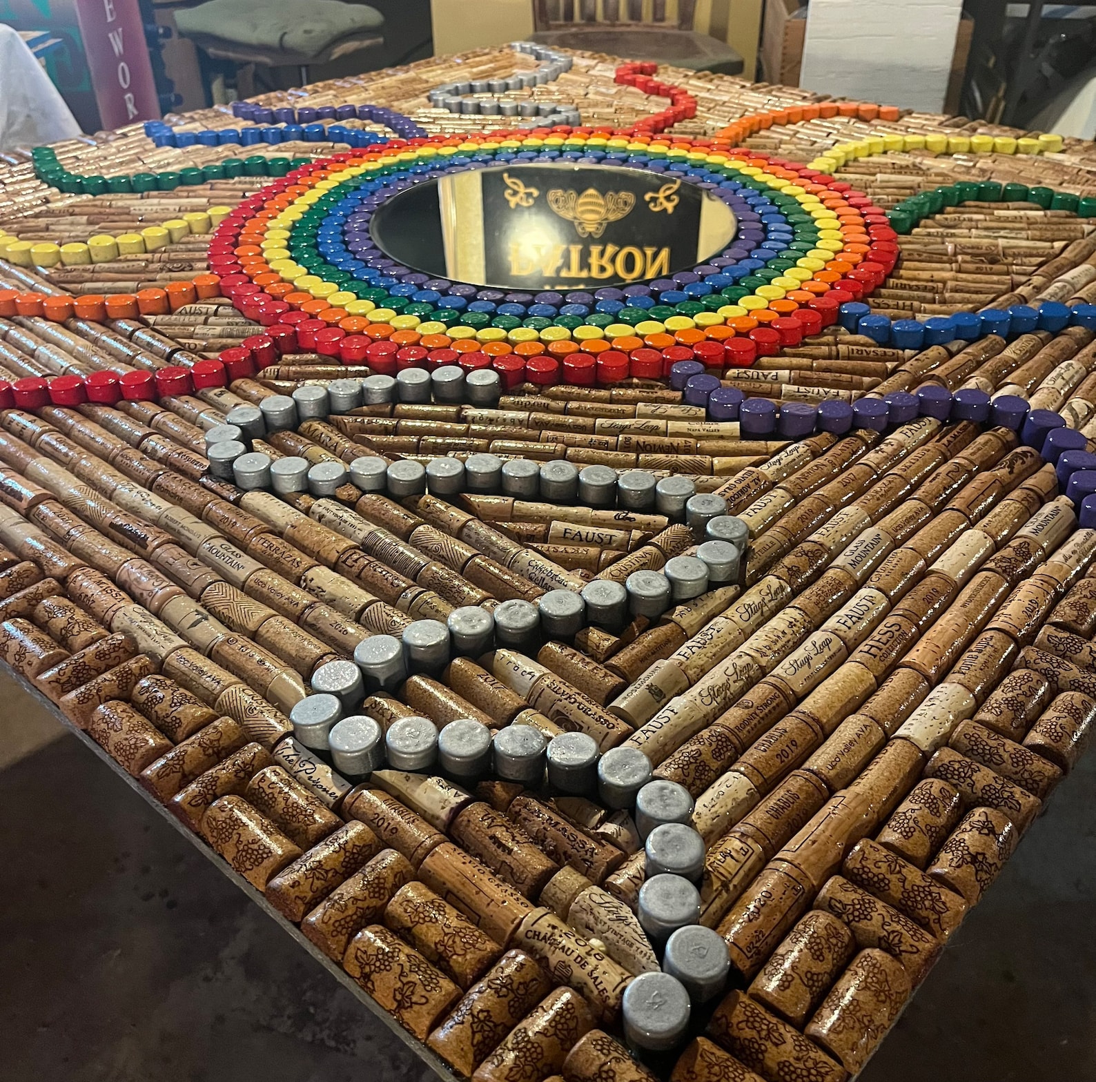 Rainbow Lgbtq HUGE 4x4 Wall Cork Mural - Etsy