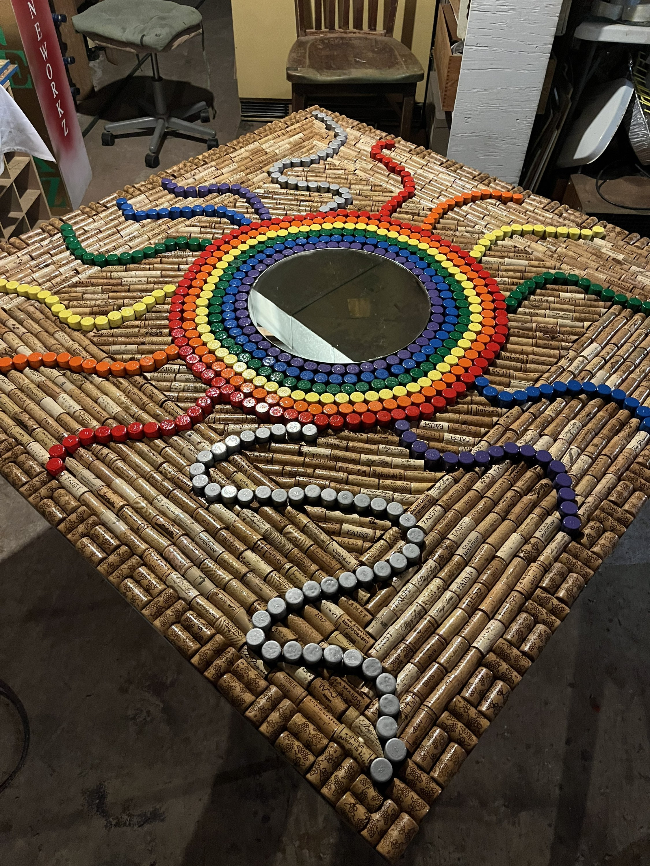 Rainbow Lgbtq HUGE 4x4 Wall Cork Mural - Etsy