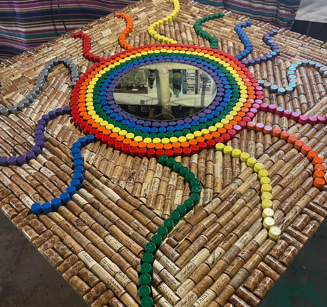 Rainbow Lgbtq HUGE 4x4 Wall Cork Mural - Etsy