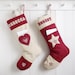 Personalised Embroidered Letter to Santa Christmas Stocking - Xmas ...