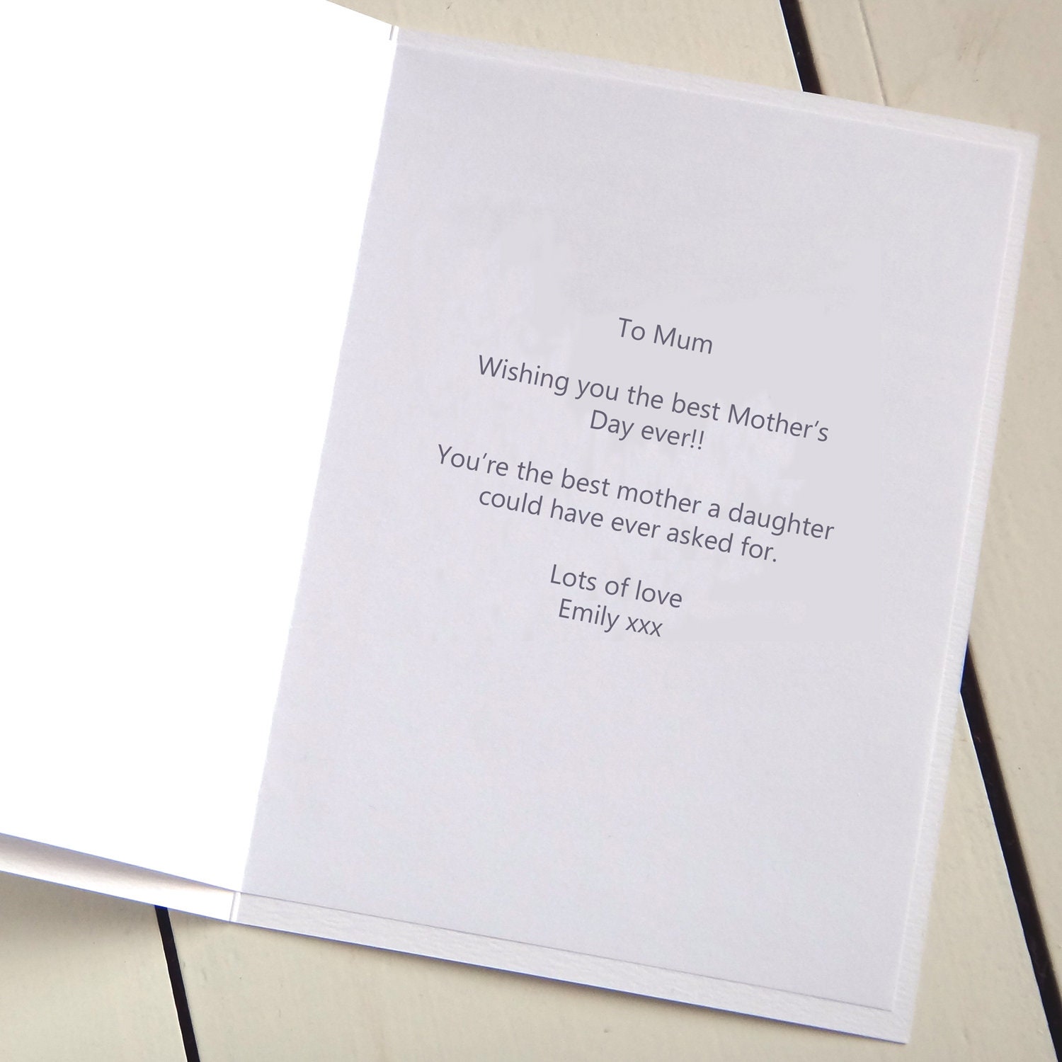 Add A Personalised Message Inside Your Milly and Pip Card | Etsy