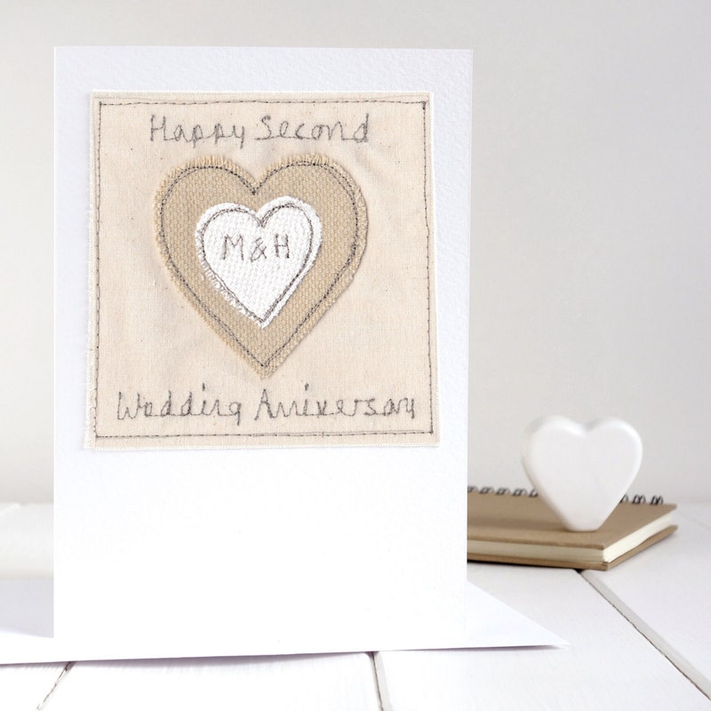 2nd Wedding Anniversary Son - Etsy