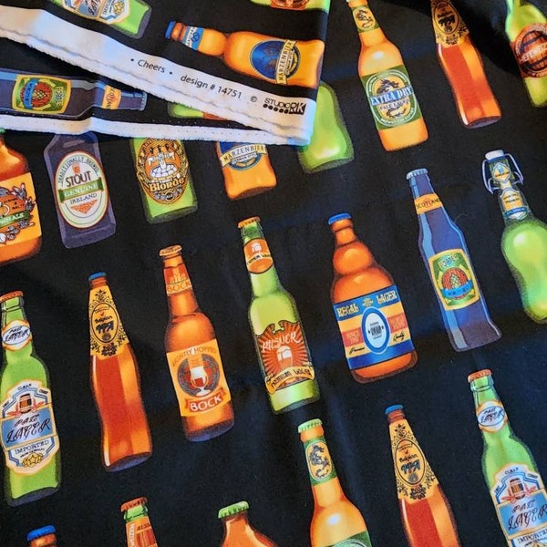 Beer Bottle Fabric - Etsy
