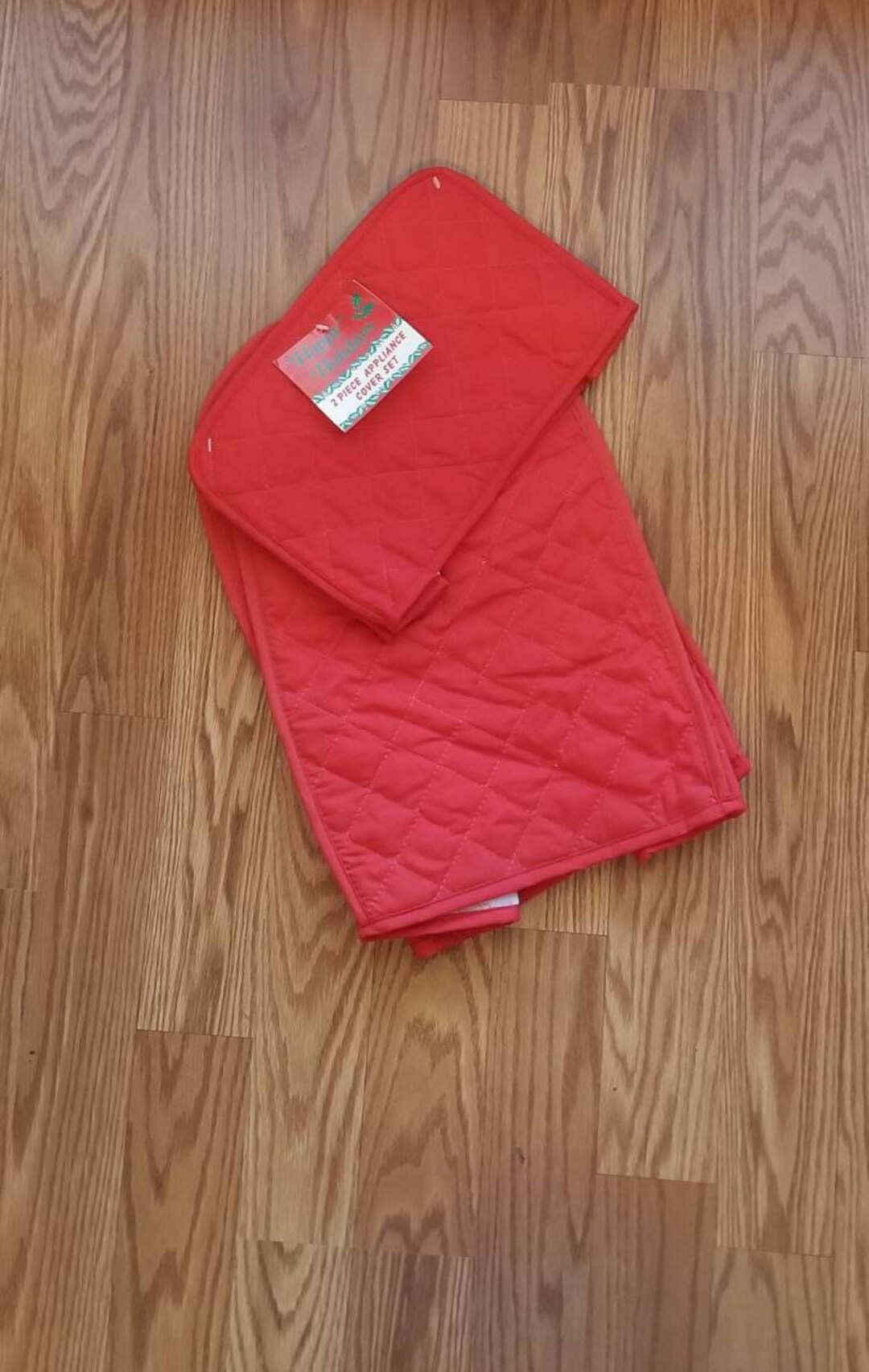 Vintage 2 Piece Appliance Cover Set / Embroidery / DIY / Kitchen Decor ...