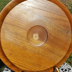 Vintage Delft Style Wood Serving Tray With Inset / Japan / Charcuterie ...