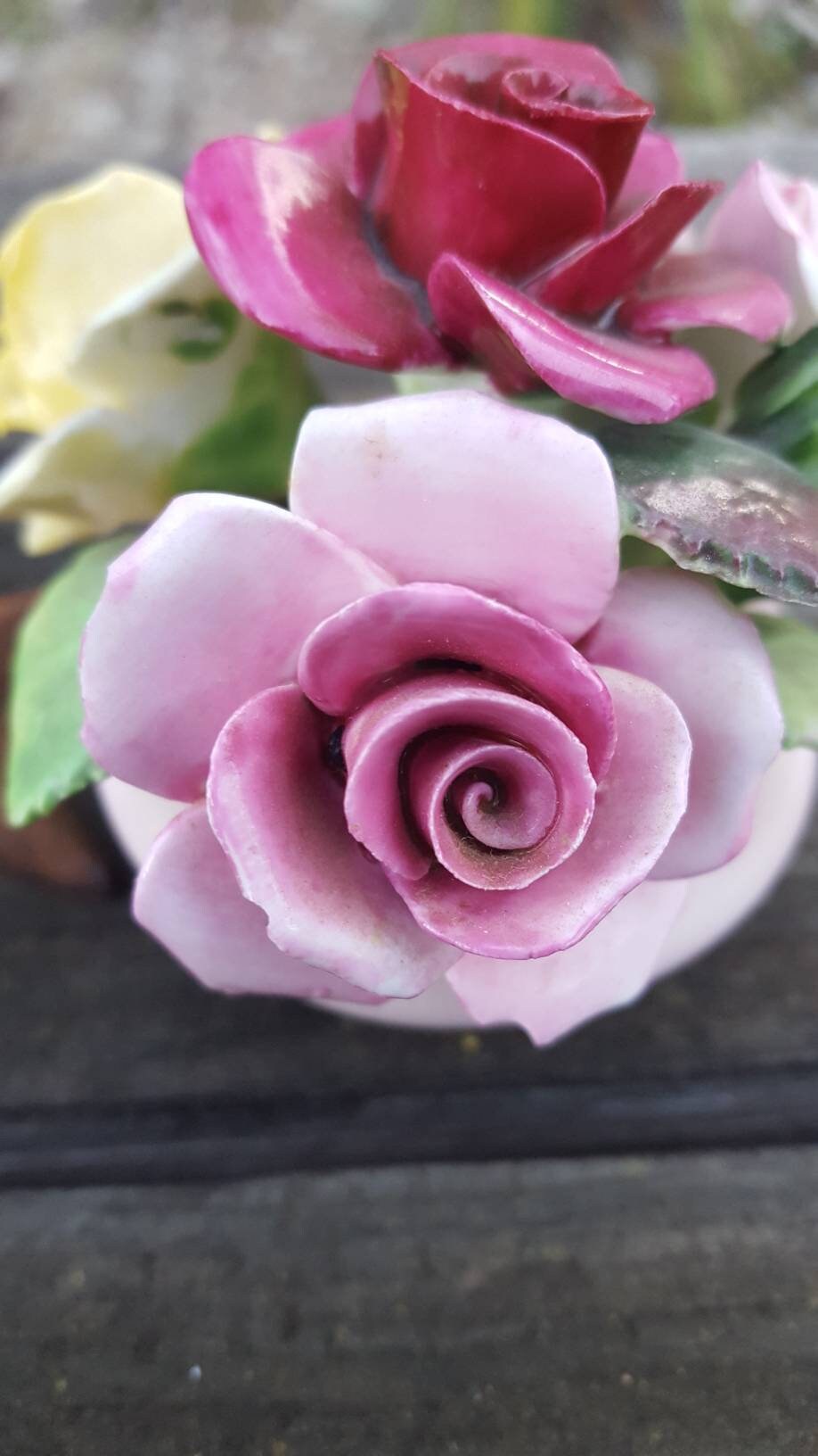 Vintage Bone China Rose Bouquet / Royal Adderley Floral / England ...