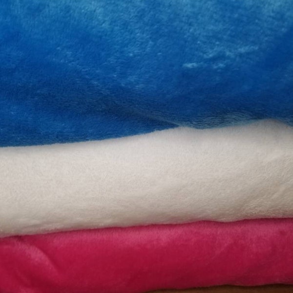 Double Sided Fleece Fabric - Etsy