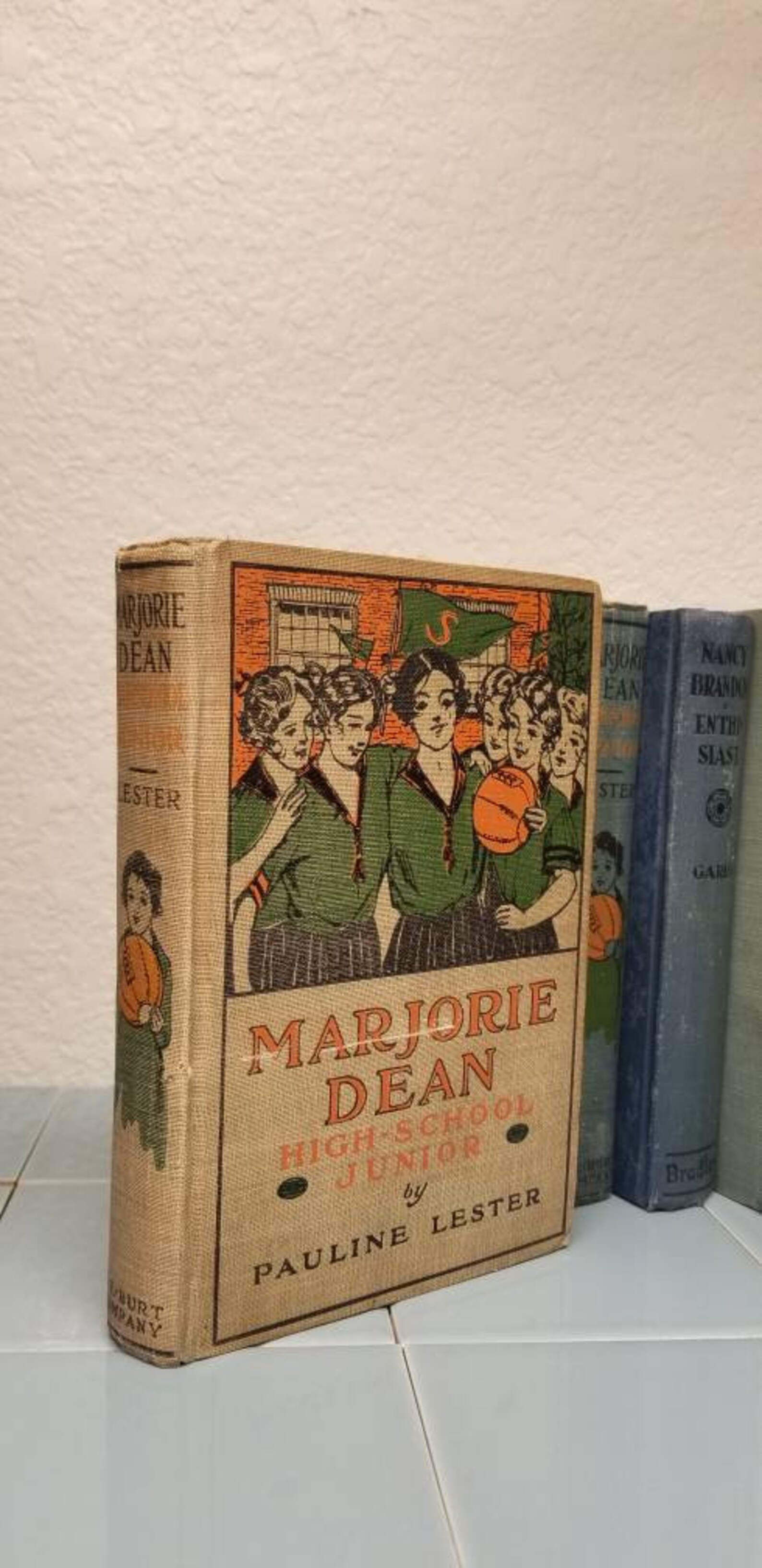 Vintage Books / Marjorie Dean Macy / Highschool / Lillian C Garis / the ...