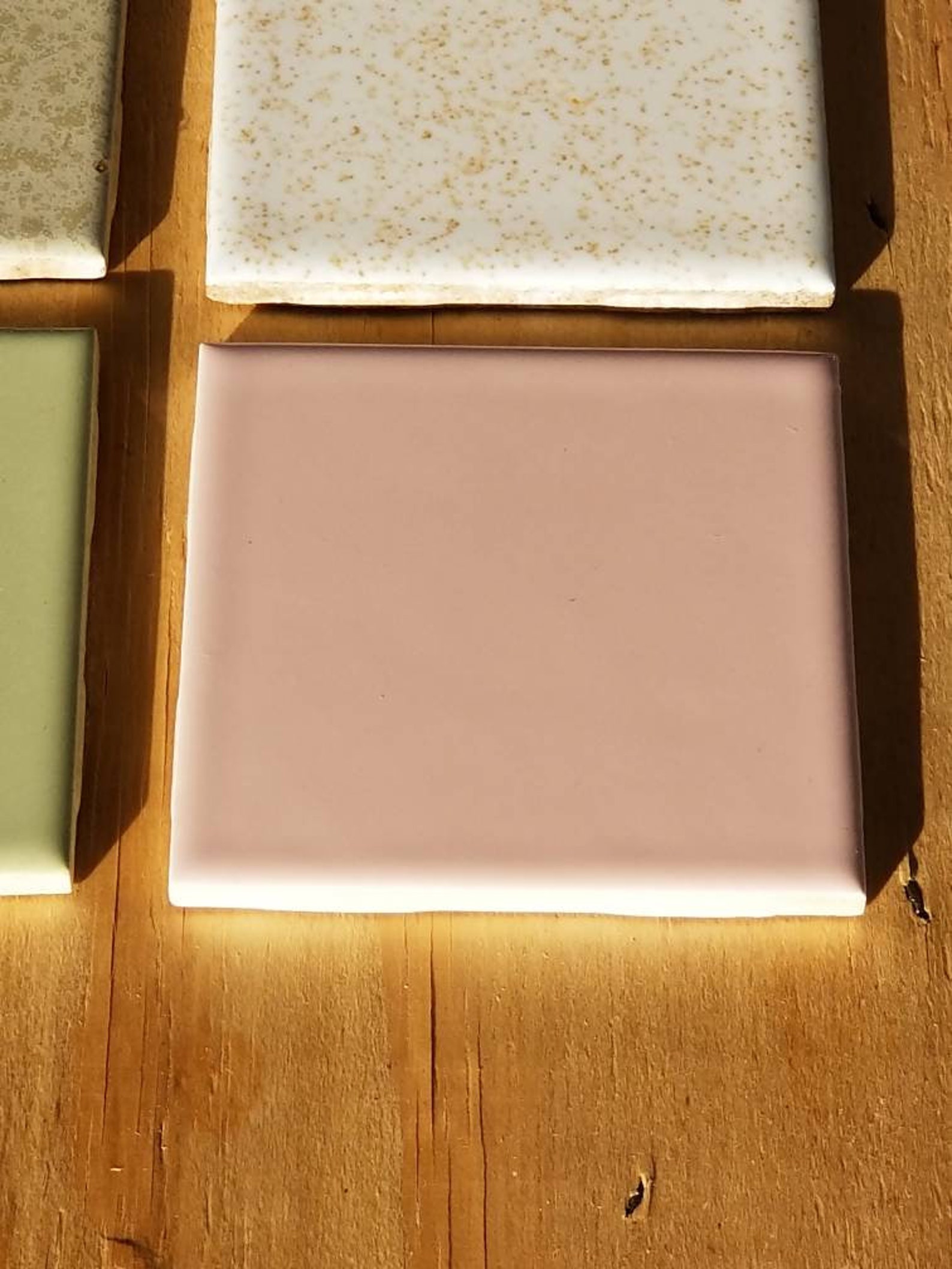 Vintage Pale Pink Tiles / Replacement Tiles / Ceramic Tiles / - Etsy