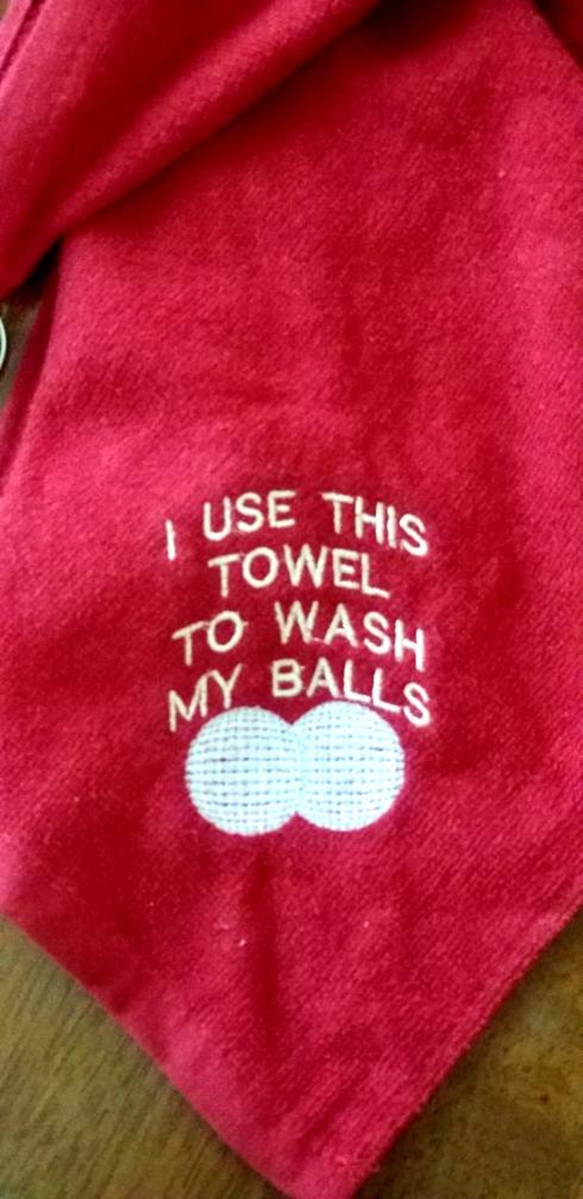 I Use This Towel To Wash My Balls / Golf Towel / Game Towel / | Etsy