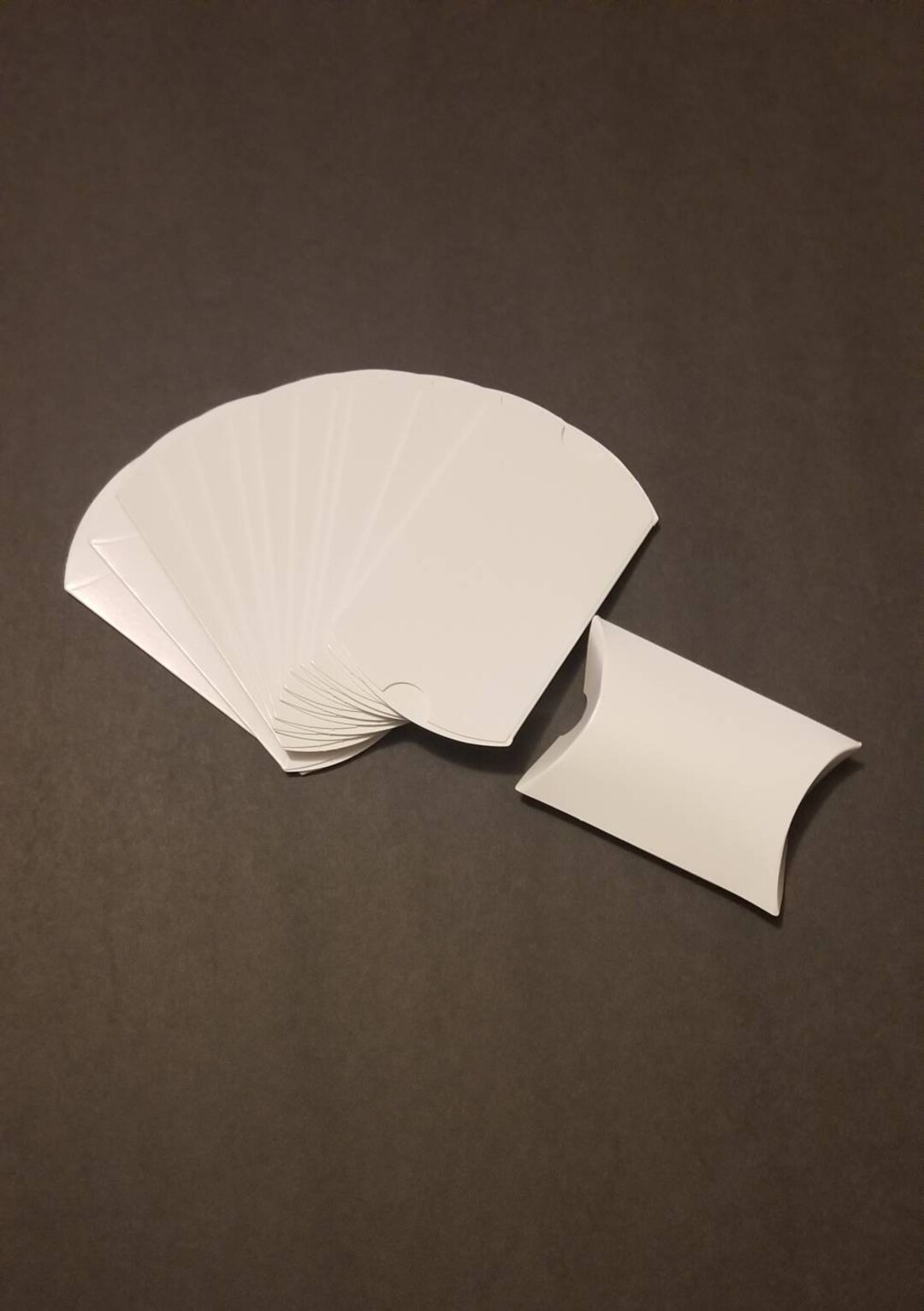 20 Pack Pillow Boxes / Wedding Favor Box / Party Treat Box / White ...