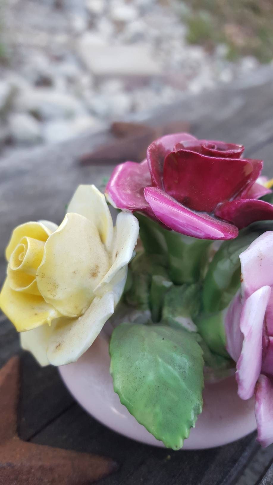 Vintage Bone China Rose Bouquet / Royal Adderley Floral / England ...