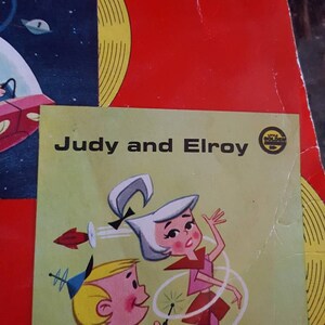 THE JETSONS 45 RPM Record / 3 on 1 Golden Record / Hanna Barbers ...