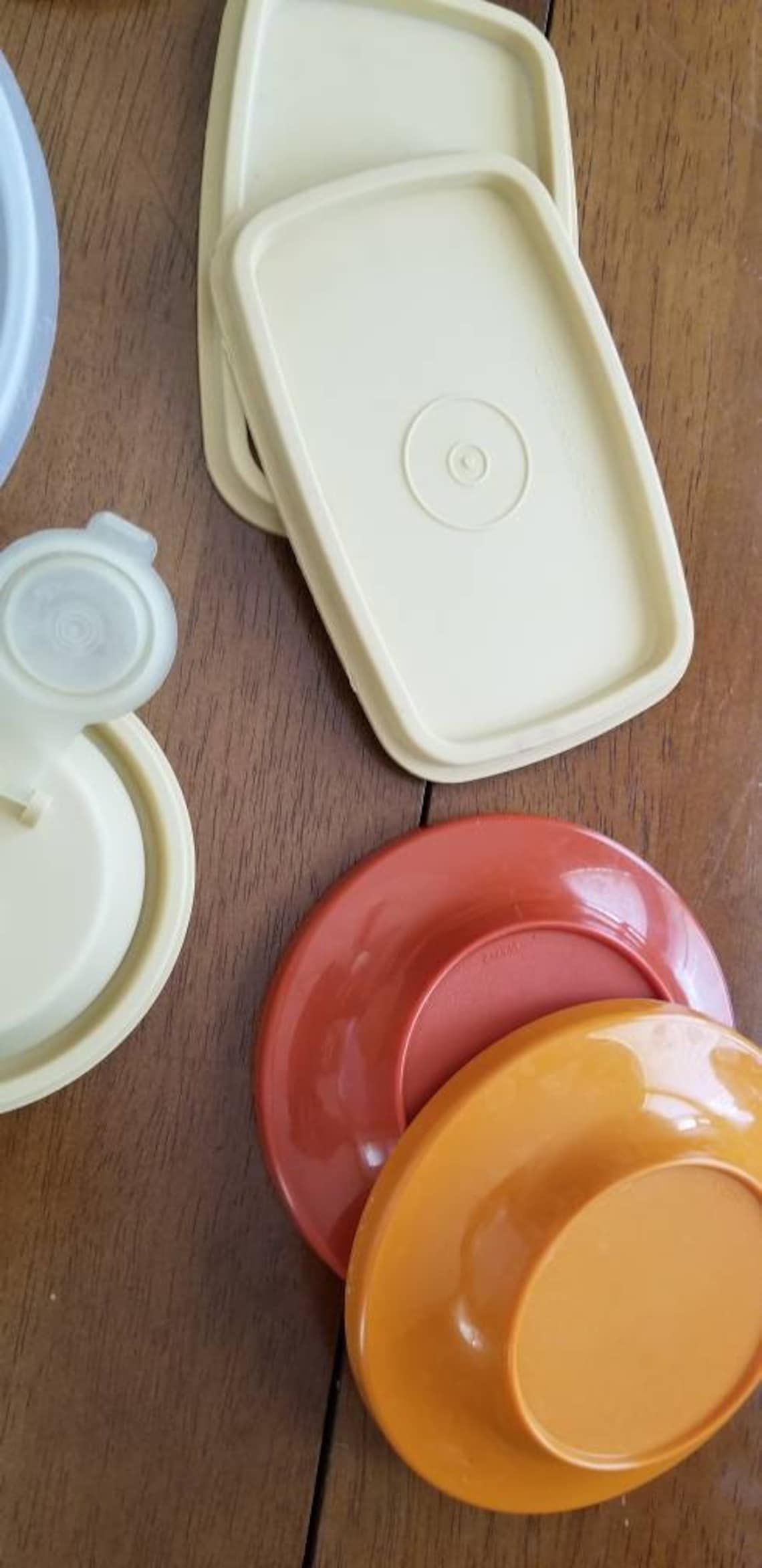 Vintage Tupperware Replacement Lids / Servalier / Flip Top / Spout ...