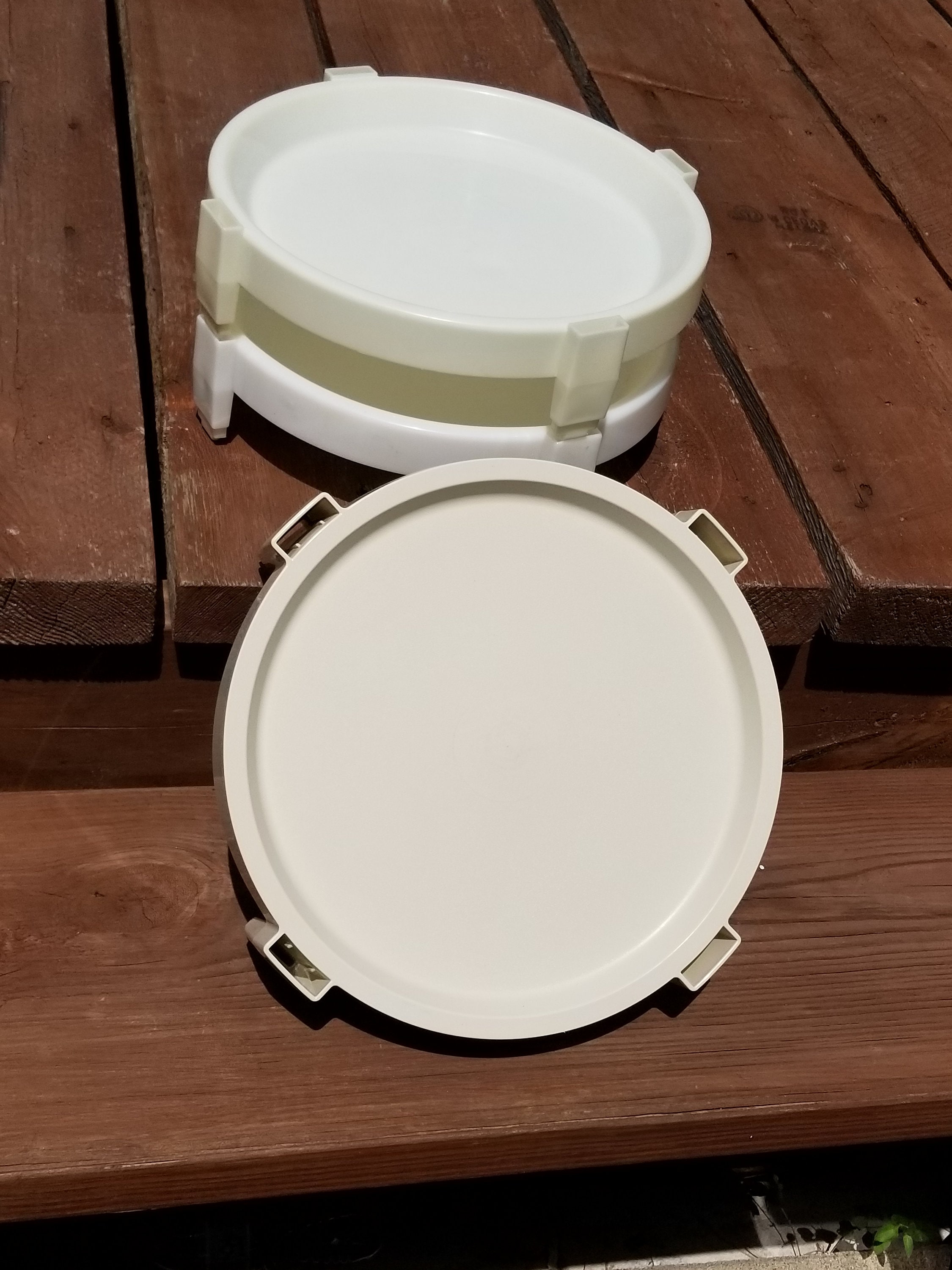 Vintage Tupperware Stand / Pie Stacker / Replacement Insert / Retro ...
