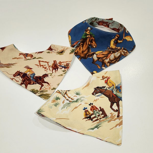 Cowboy Bib - Etsy
