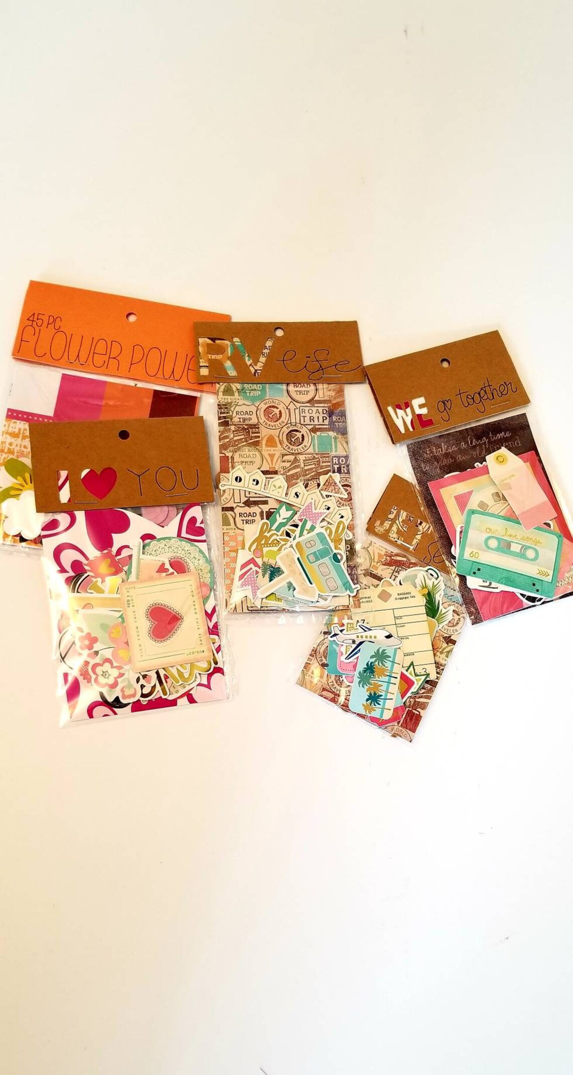 RV Die Cuts / Junk Journal Fillers / Pocket Fillers / Paper / | Etsy