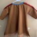 First Nations DRESS Girl 4-6 Buckskin Colored Trade Cloth Pow Wow ...