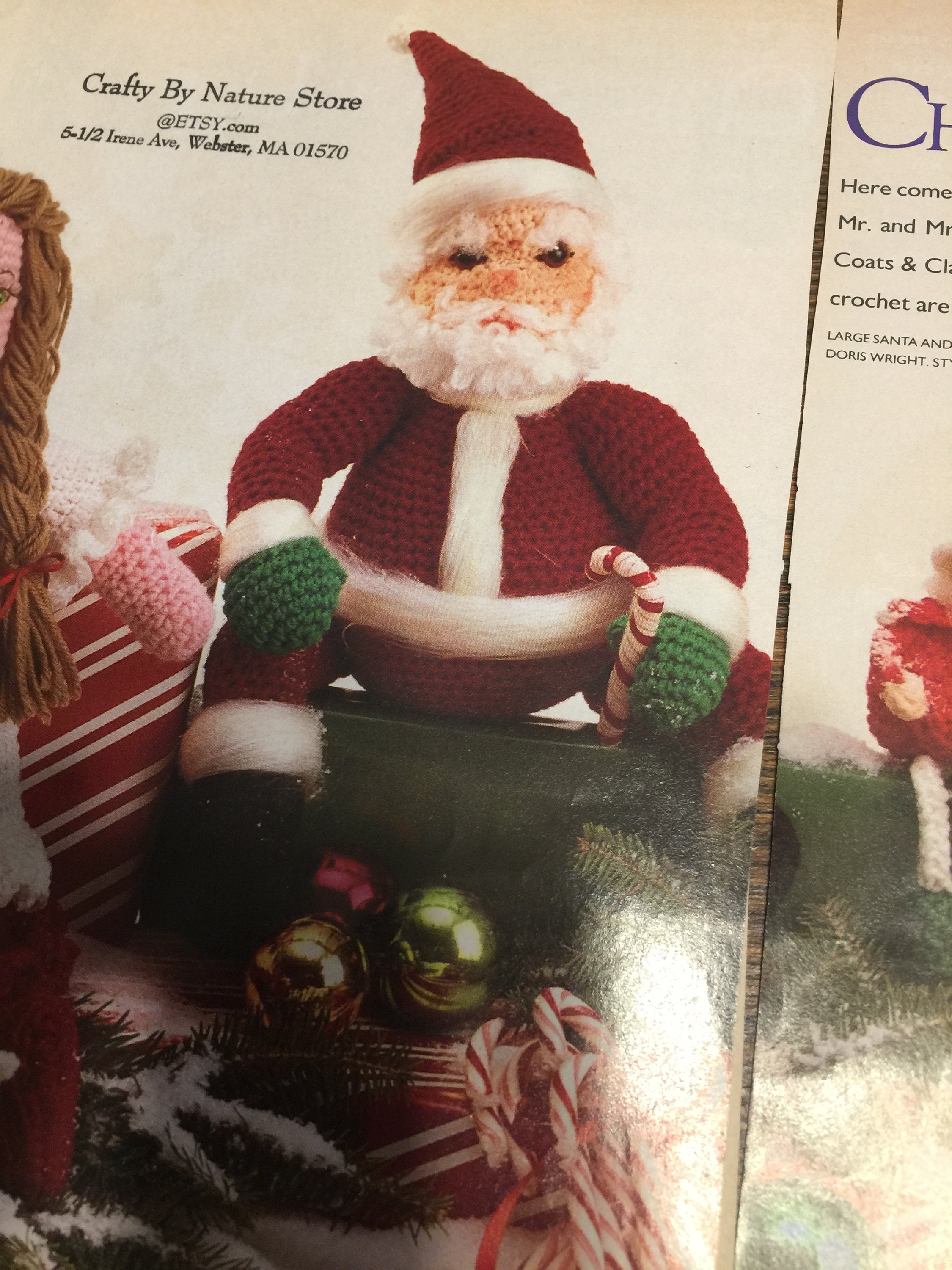 Santa Doll Mrs Claus Jack Jill Elves. CHRISTMAS Holiday | Etsy