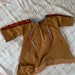 First Nations DRESS Girl 4-6 Buckskin Colored Trade Cloth Pow Wow ...