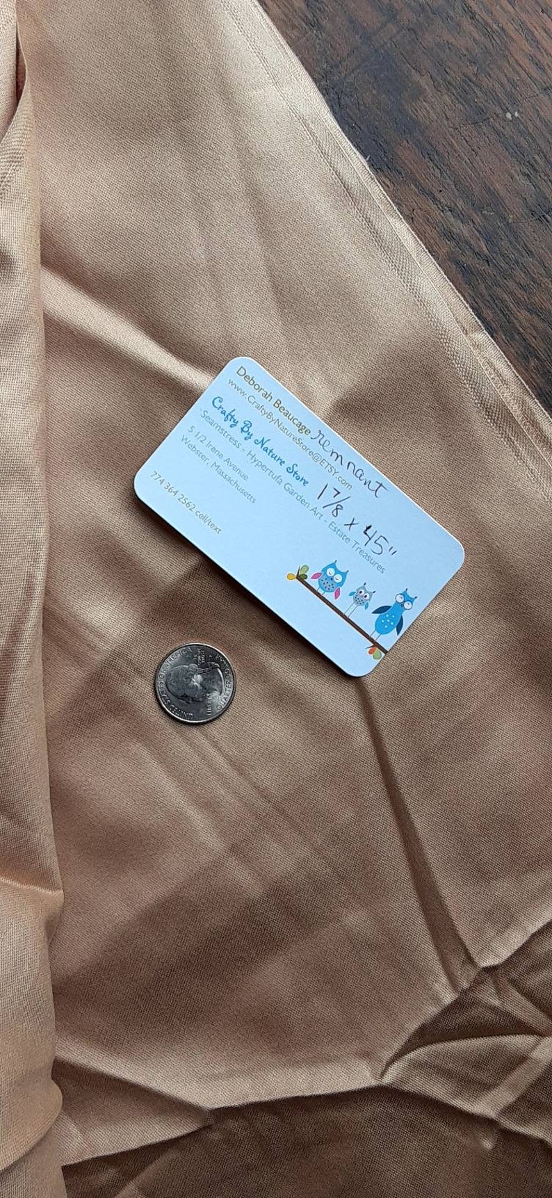 SOLID TAN Smooth Finished Cotton Drapery Weight Fabric 45 X - Etsy