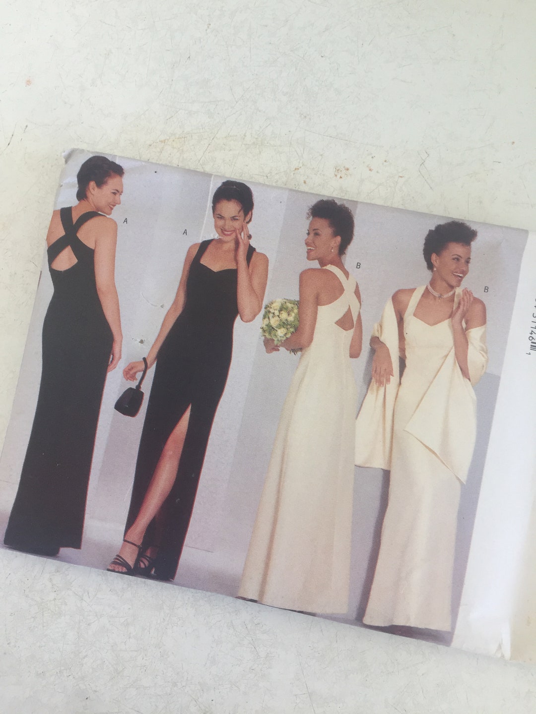 Misses 18-22 Lined Dress and Stole. Special Occasion. Butterick #6463 ...