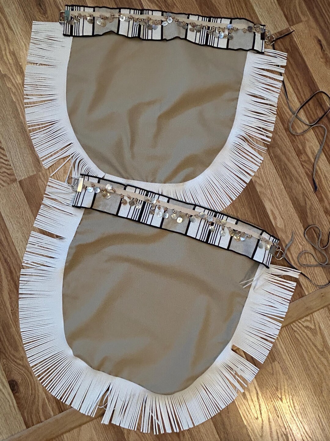 Adult LARGE Loin Cloth.sturdy Buckskin Tone Woven Fabric. 38+”waist. 4 ...