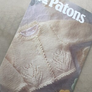 Baby Cardigan TULIP Lace Sweater PDF Knit Pattern 6 Mo - 2 Yr. Instant ...