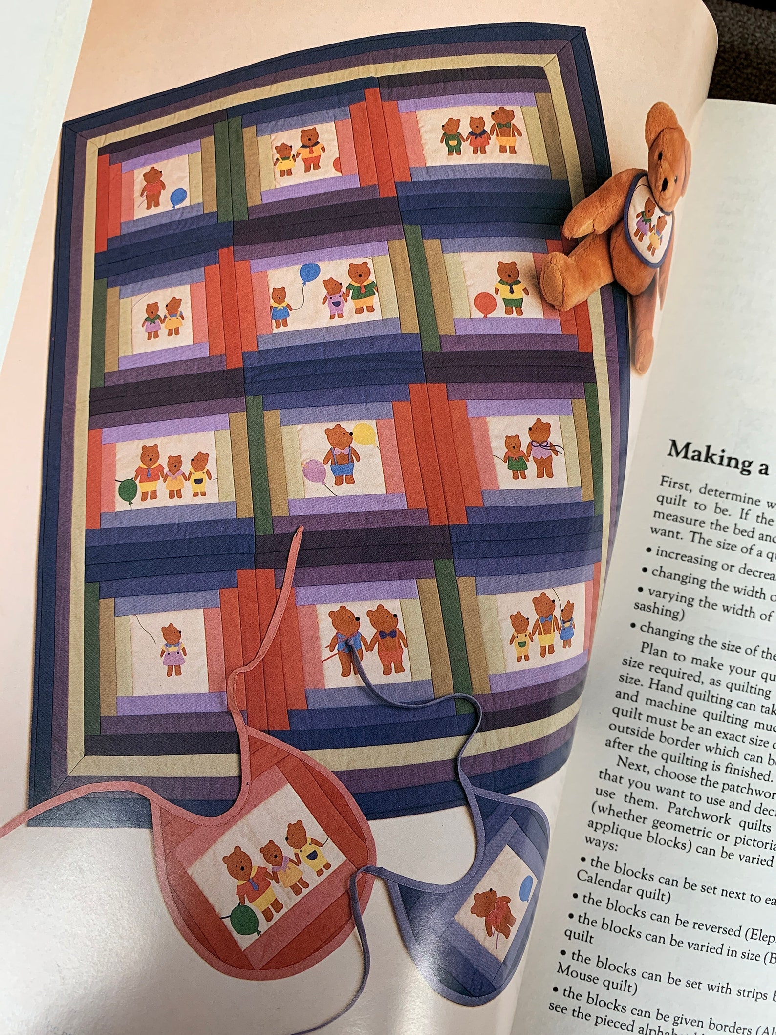 Patchwork Courtepointes à faire pour les enfants, modèles en taille ...
