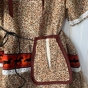 First Nations Child 8-10 Trade Cloth DRESS With Pocket on Sash. Pow Wow ...