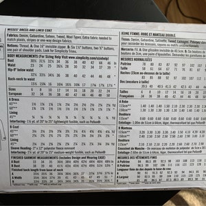 Sew Along With Mimi G. Simplicity Patterns #8451, 8133, 1276, 8690, 1283. OOP Uncut Sewing ...