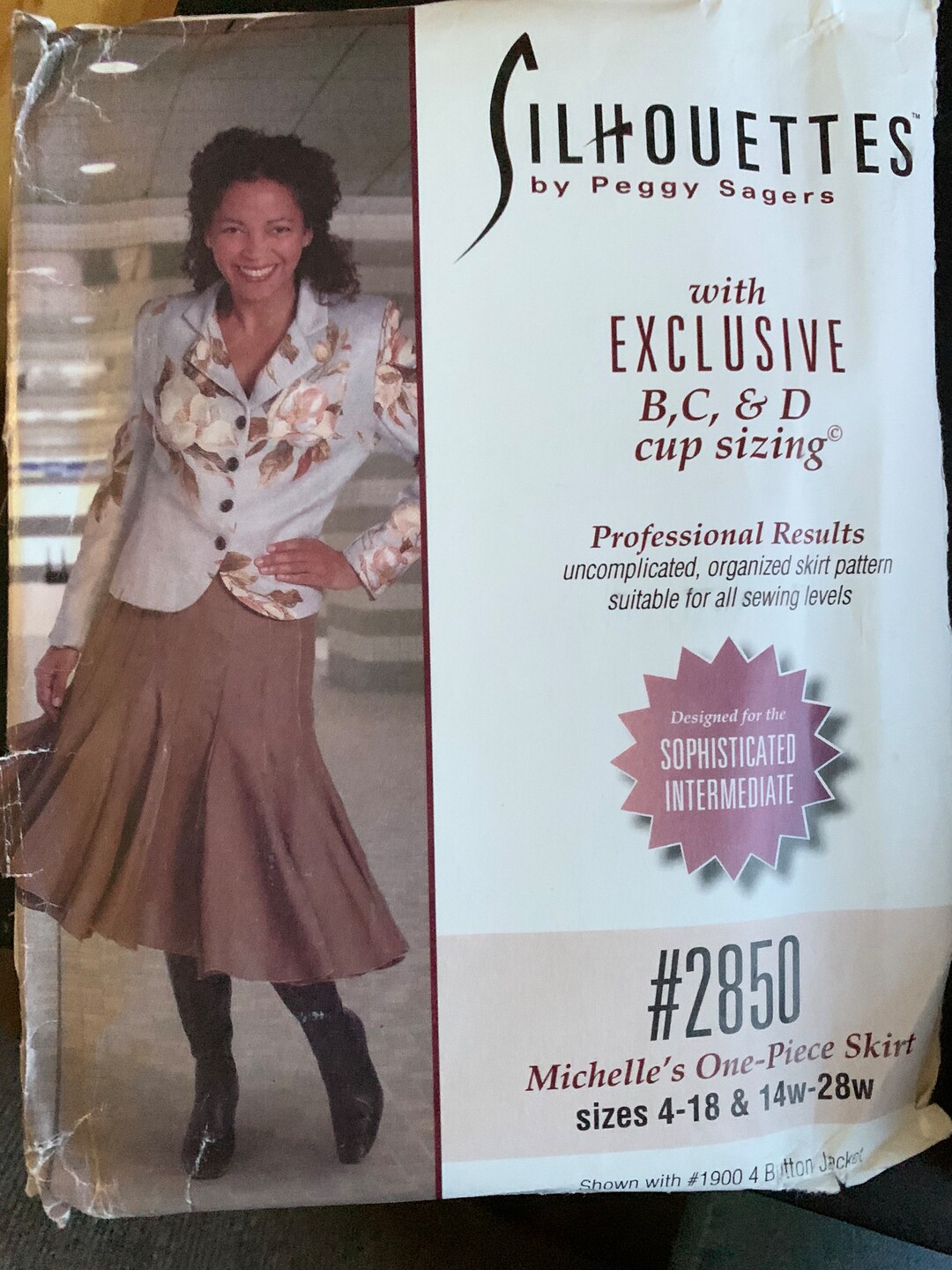 Michelle's One-piece Skirt by Peggy Sagers for SILHOUETTES #2850. Rare ...