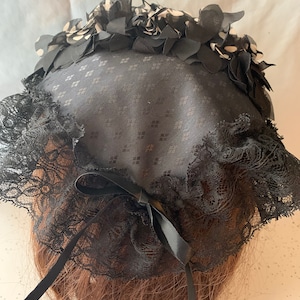 Mourning Bonnet - Etsy
