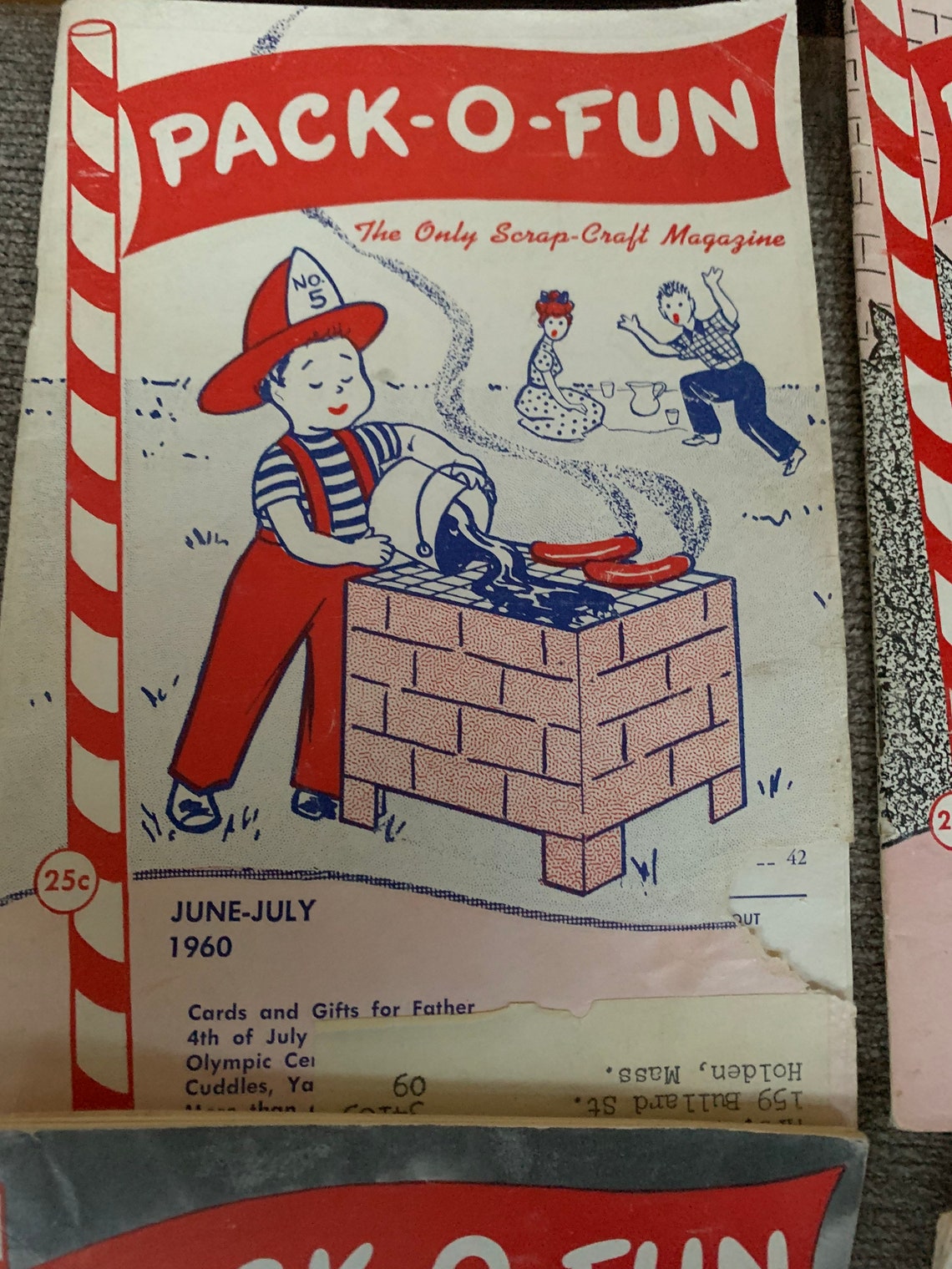 Pack-o-fun Vintage Craft Magazines May, June, July, August, Sept ...