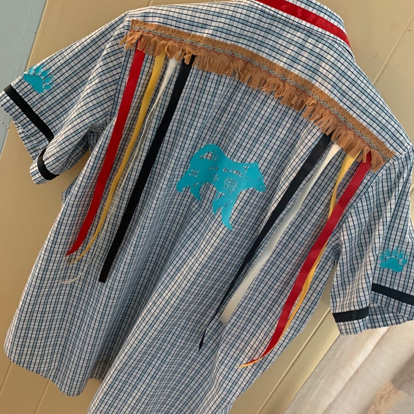 Native Ribbon Shirt - Etsy