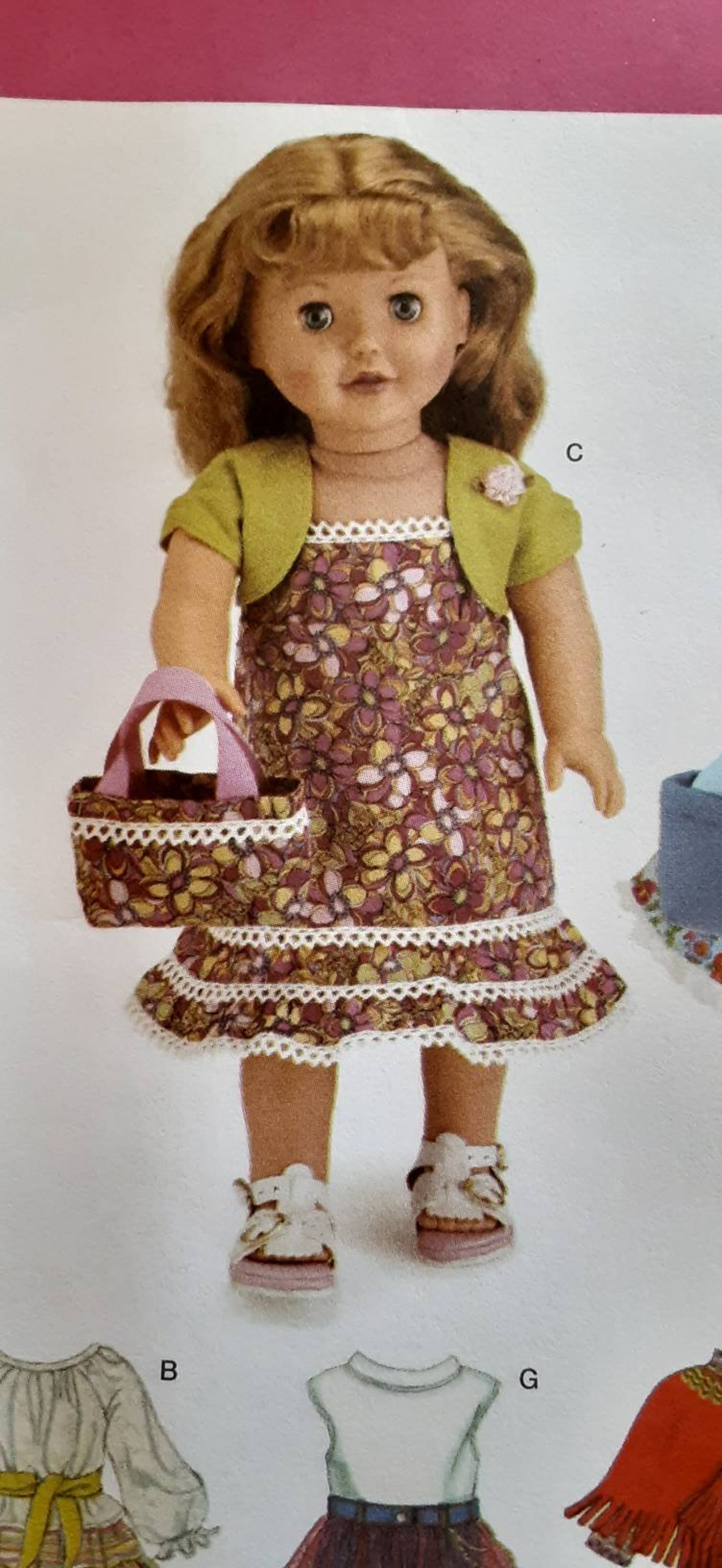 18 Inch DOLL CLOTHING Dress, Poncho, Skirt, Top, Pants and More ...
