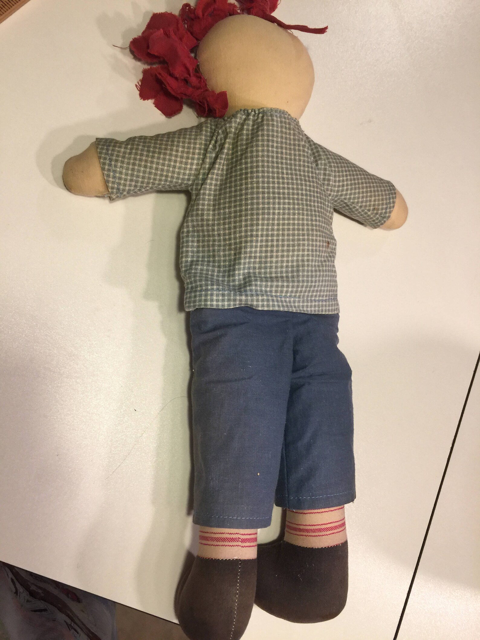 15 Inch Prim RAGGEDY ANDY Boy Doll. Handmade. - Etsy