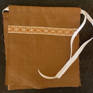 Kids LOIN CLOTH Tribal Regalia. Adjustable Waist. Soft Buckskin Tone ...