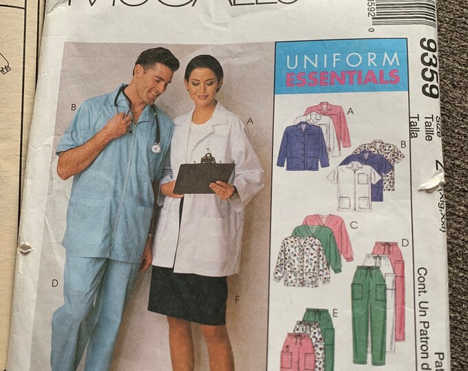Misses and Mens Xlarge-xxlarge Uniform Essentials Lab Jacket, SCRUBS ...