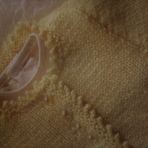 Baby Cardigan TULIP Lace Sweater PDF Knit Pattern 6 Mo - 2 Yr. Instant ...