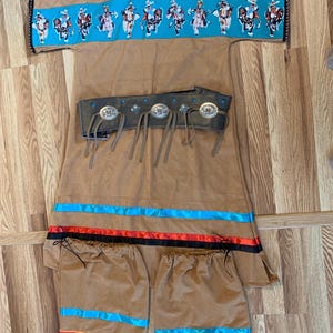 First Nations Tribal Dancers Ladies Costume. Pow Wow Ceremonial ...