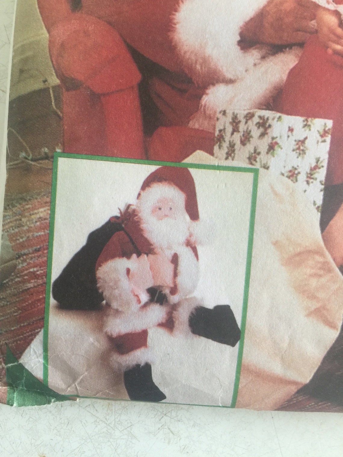 SANTA CLAUS Costume, Bag and Doll Sewing Pattern Size 46-48 - Etsy