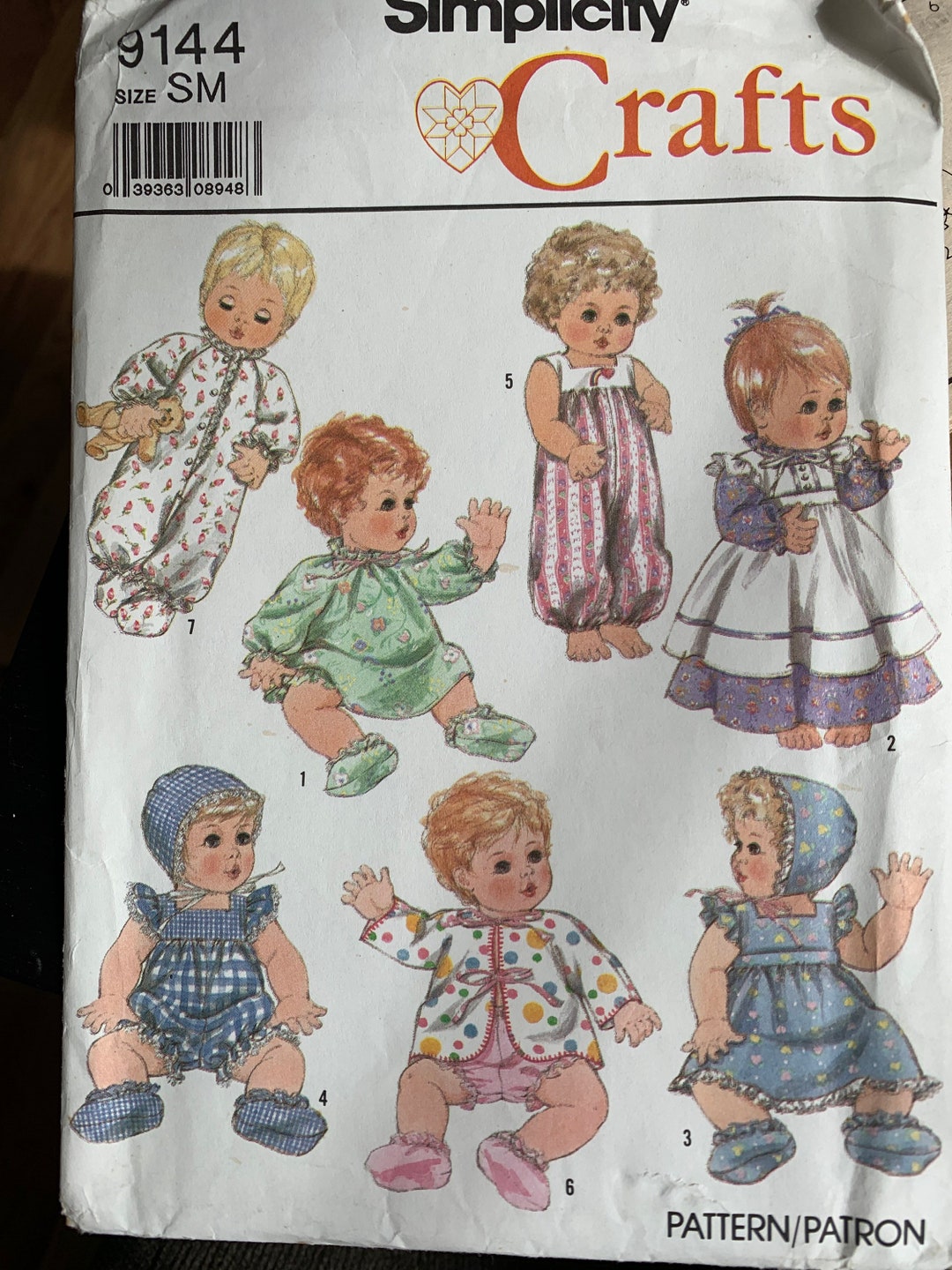 Wardrobe for Baby Dolls in Three Sizes. 13-14", 15-16" and 18 ...