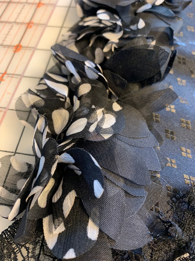 Black Mourning Cap Ladies Victorian Dress Bonnet. Salvaged Black ...