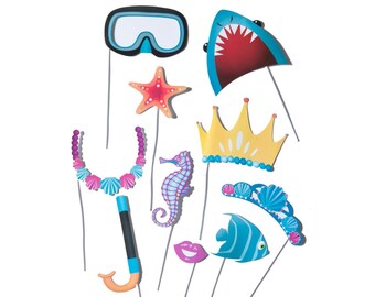 Mermaid Photo Booth Props - Etsy