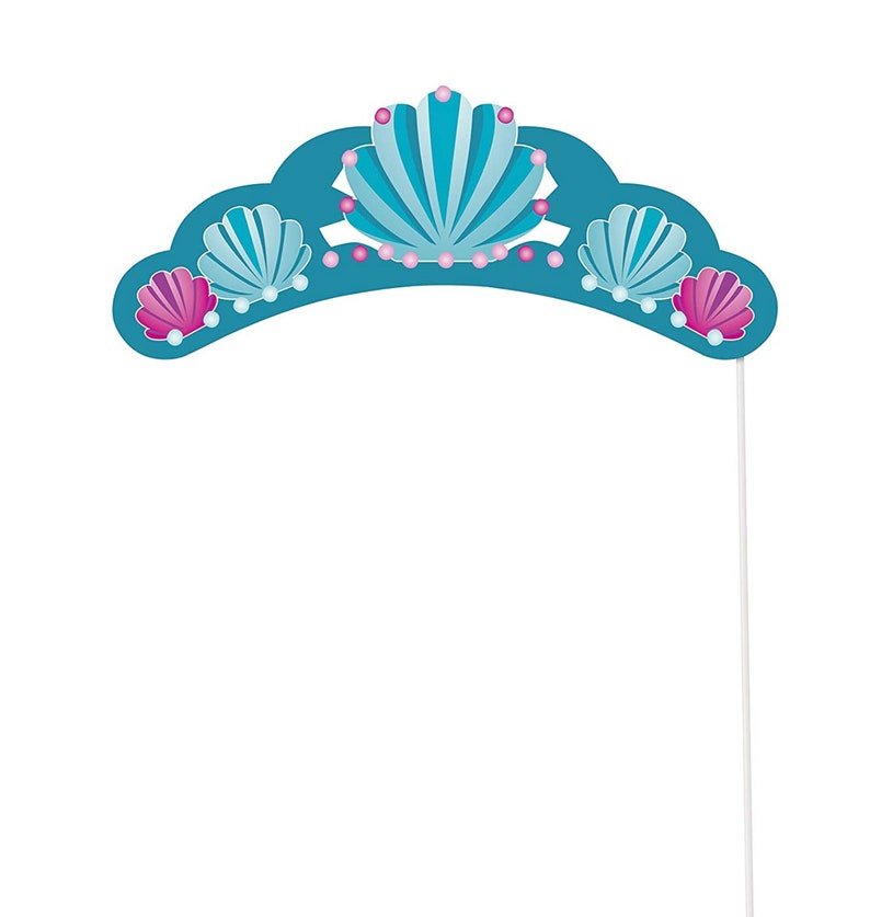 Under the Sea Photo Booth Props | Mermaid Party Photo Decor | Mermaid ...