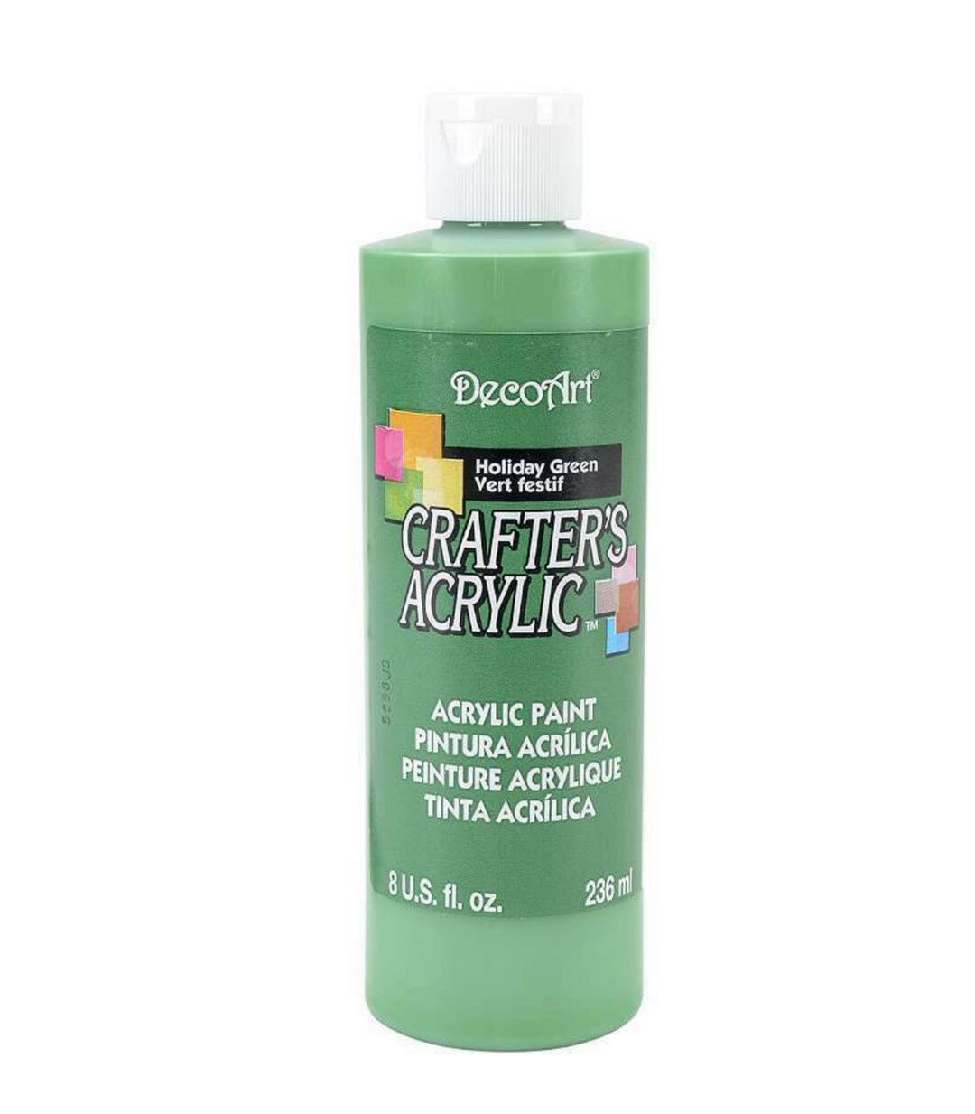 Decoart Acrylic Crafters Paint | Holiday Green Paint | Kids Art Party ...
