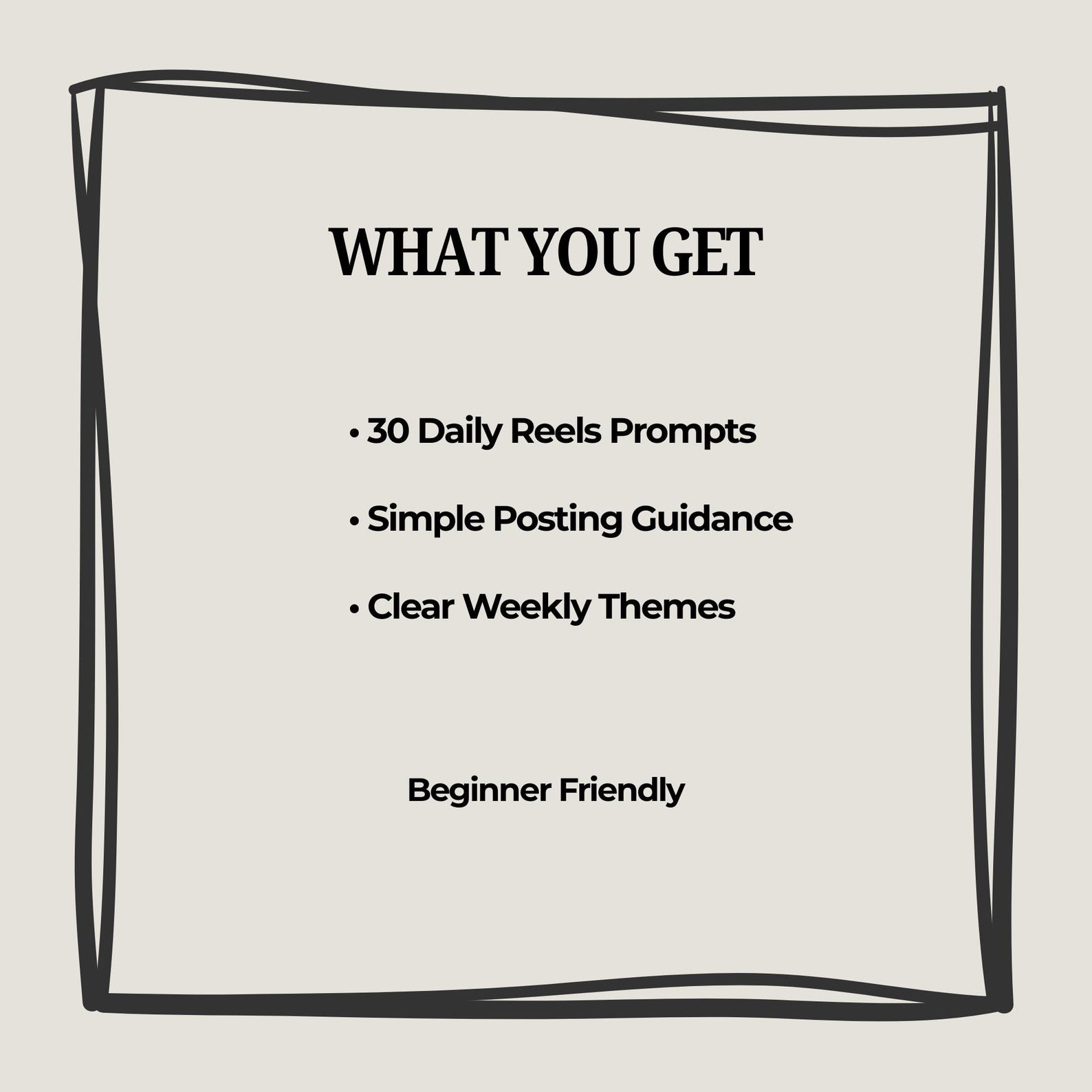 30 Day Instagram Reels Content Challenge PDF for Creators and Small ...