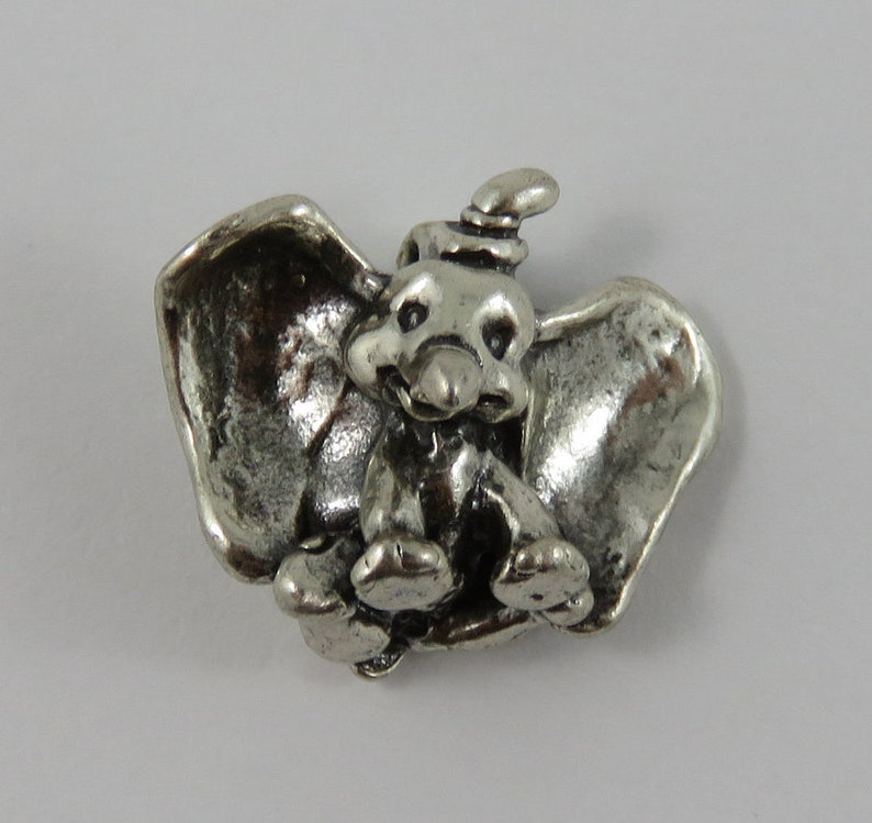 Walt Disney Dumbo Sterling Silver Vintage Charm for Bracelet - Etsy