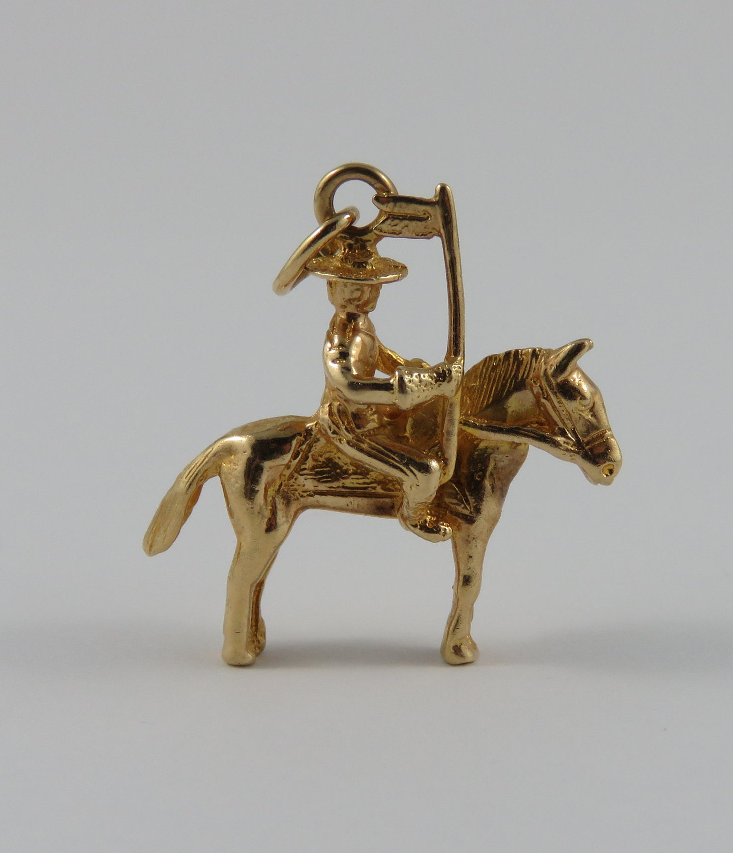 Royal Canadian Mounted Police RCMP 14K Gold Vintage Charm - Etsy